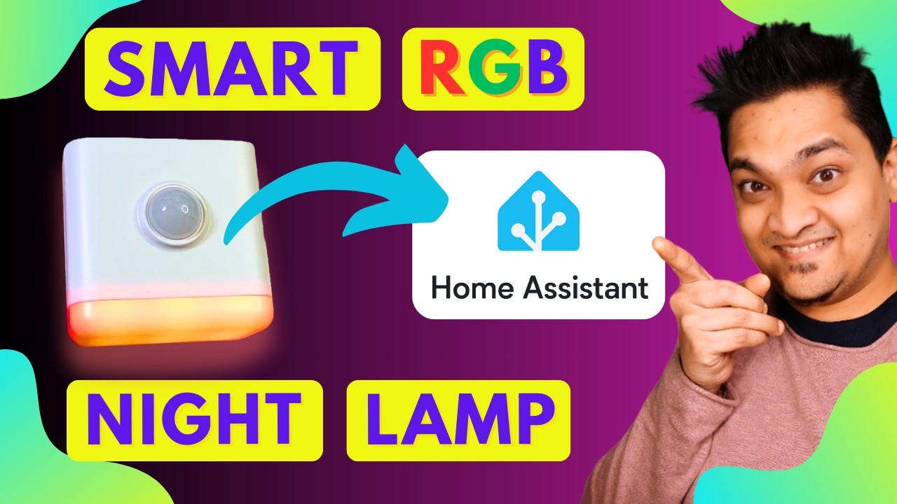 What Can YOU Do With This Smart 🌈RGB Night Lamp In Home Assistant? Third Reality Matter Device ...