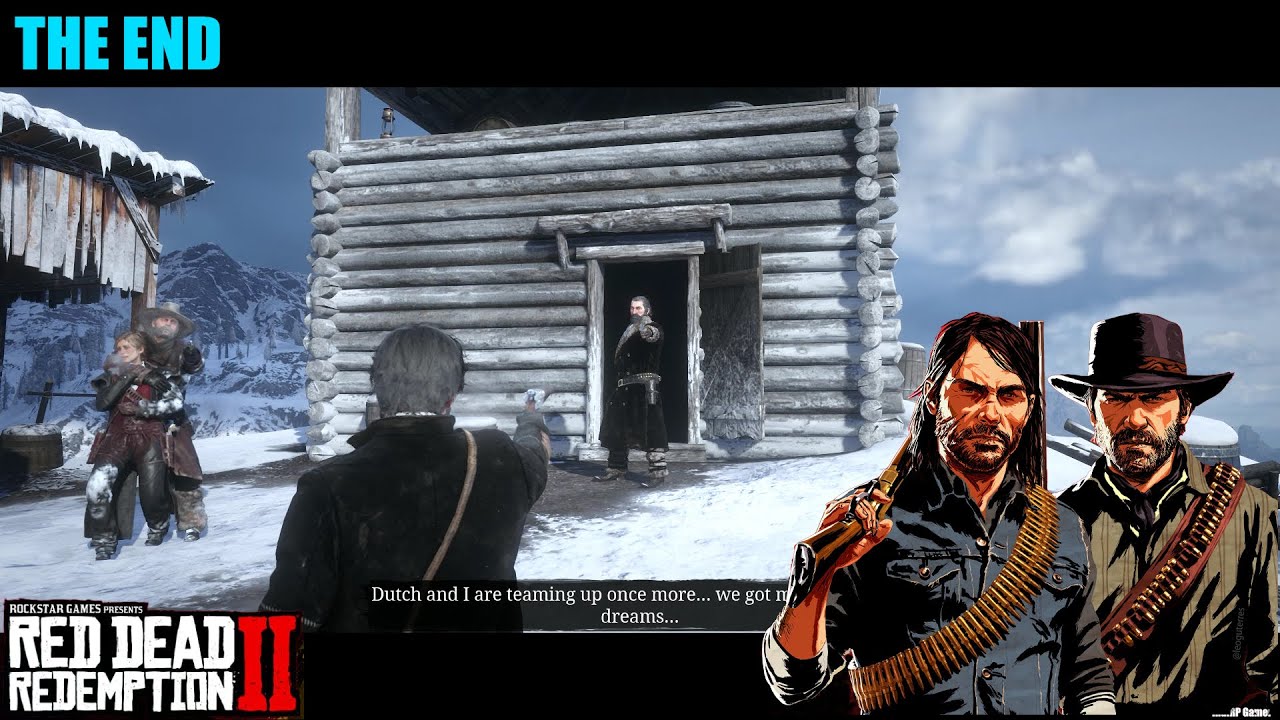 John Mastron Kills Micah and Dutch | THE END of Red Dead Redemption 2 ...