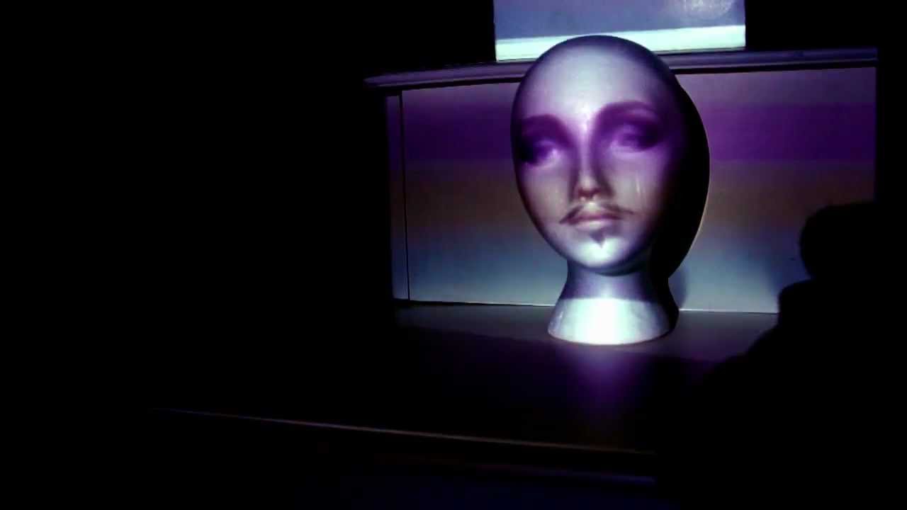 Projection Mapping - Face Experiment - YouTube