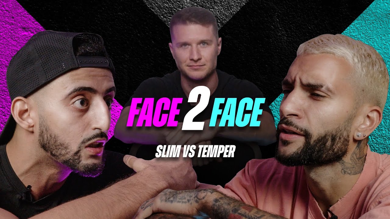 Temper vs Slim FACE 2 FACE... This Got INTENSE | DAZN X Misfits Boxing ...