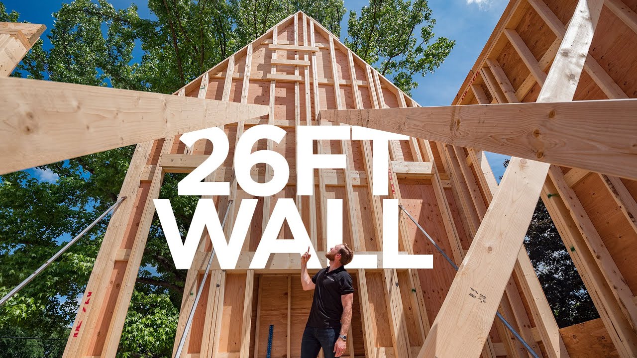Framing this amazing house finally begins - YouTube