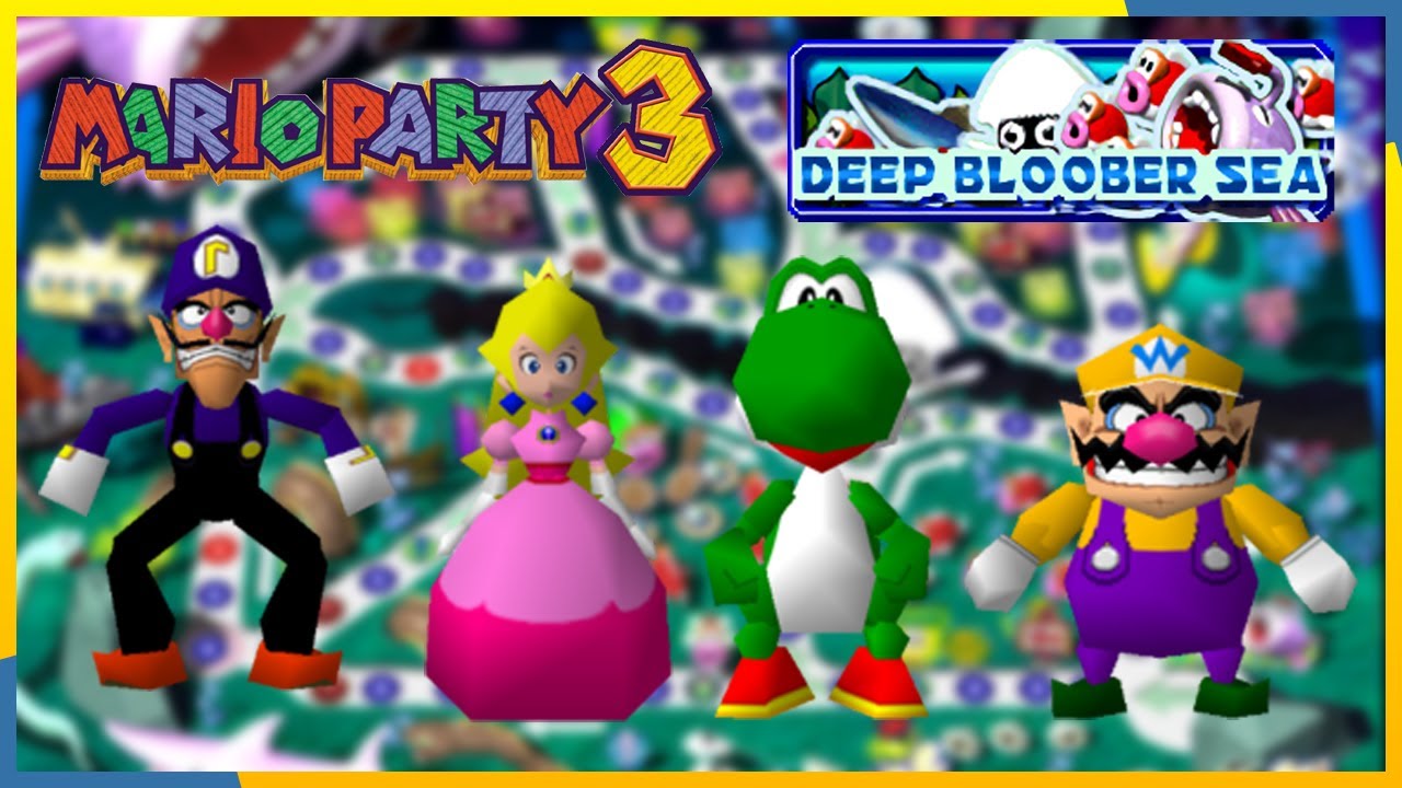 Deep Bloober Sea | N64 Online Mario Party 3 - YouTube