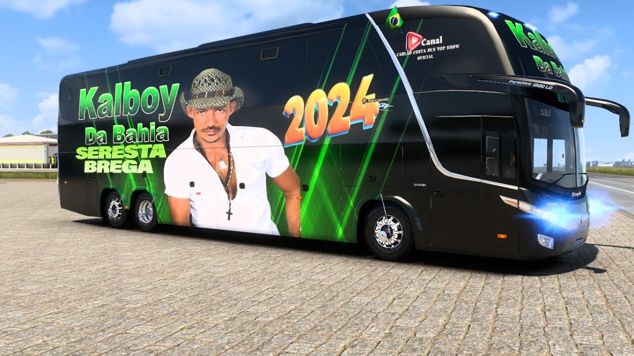KALBOY DA BAHIA SERESTA BREGA 2024 NO BUS TOP SHOW - YouTube