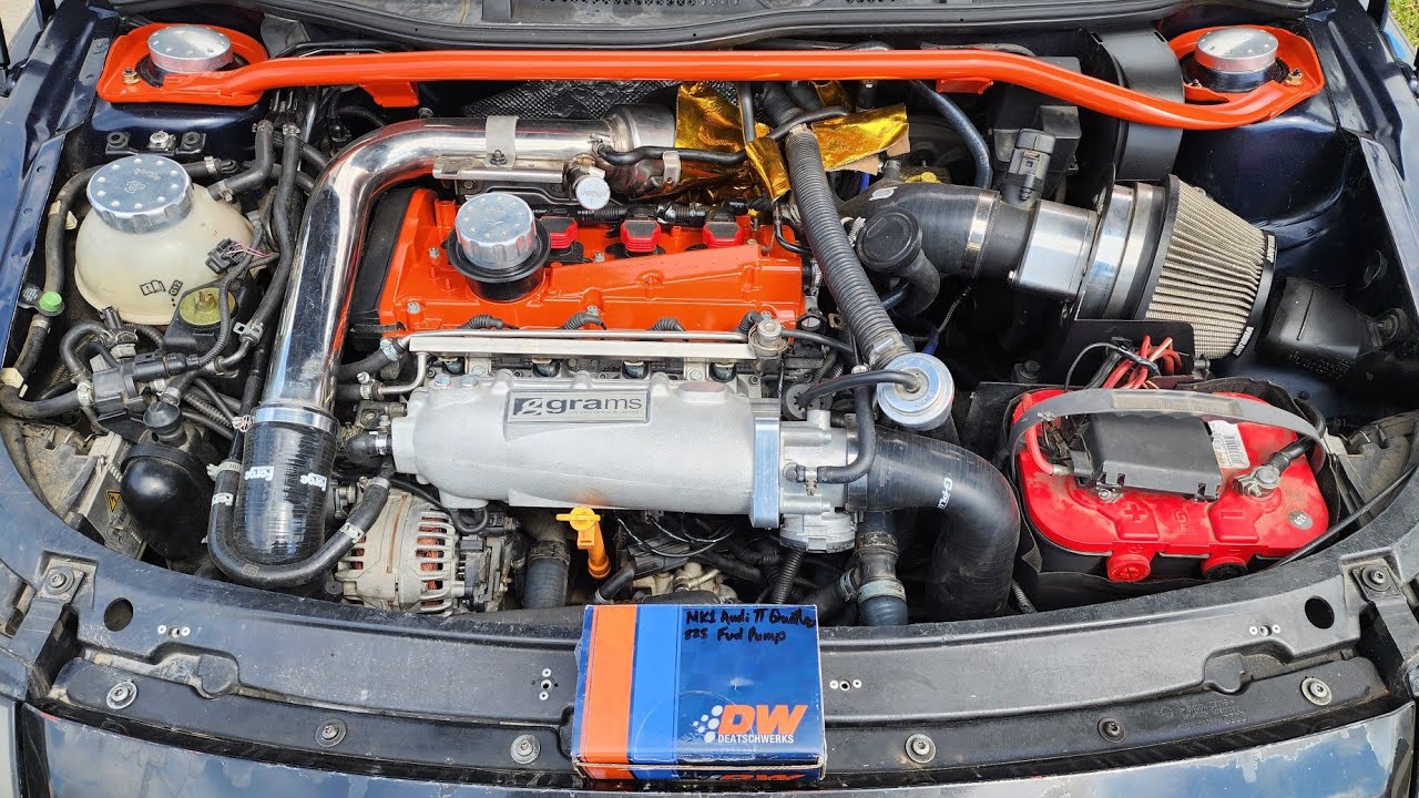 Mk1 Audi TT Quattro Project: DW65V Fuel Pump Install - YouTube