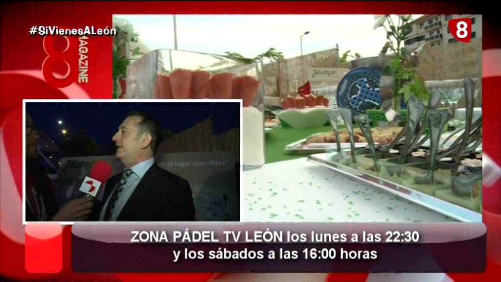 8ML martes (2-6-15) PRESENTACIÓN ZONA PÁDEL TVLEON, SOLO PIEDRA, etc ...