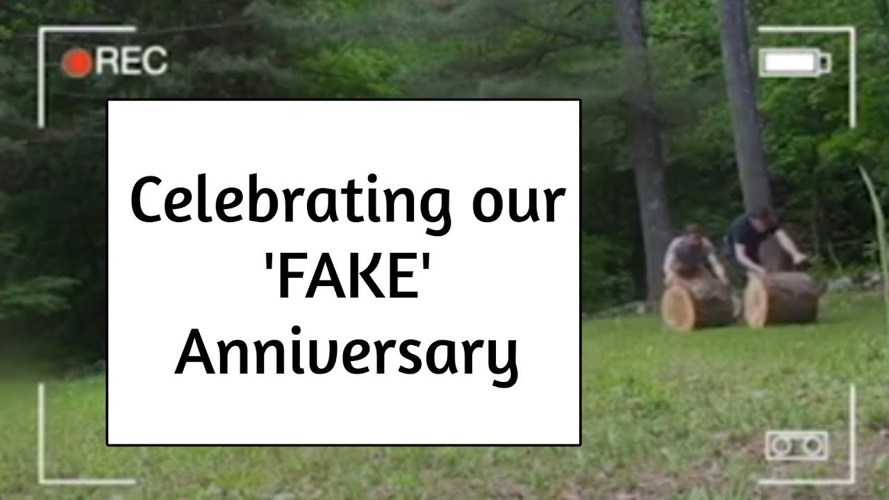 Celebrating Our 'Fake' Anniversary - YouTube