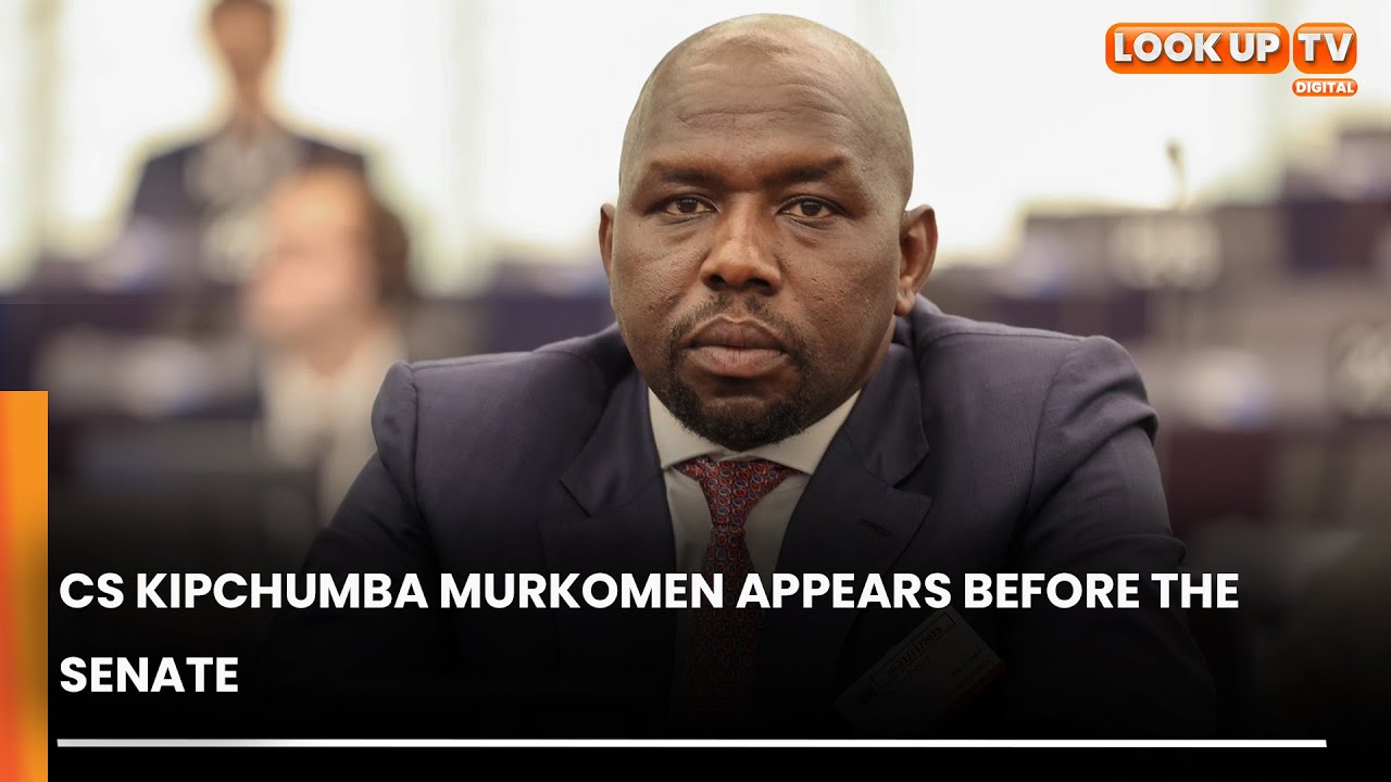 Cs Kipchumba Murkomen Appears Before The Senate - YouTube