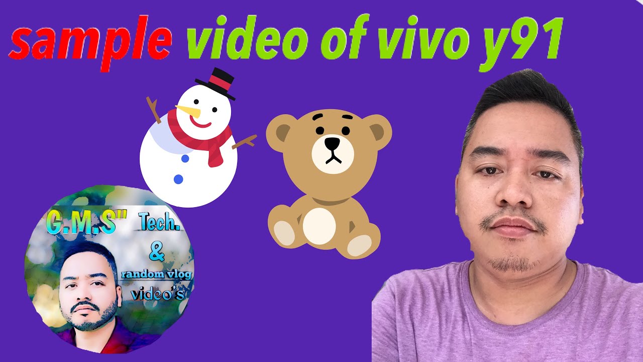 Vivo y91 video sample