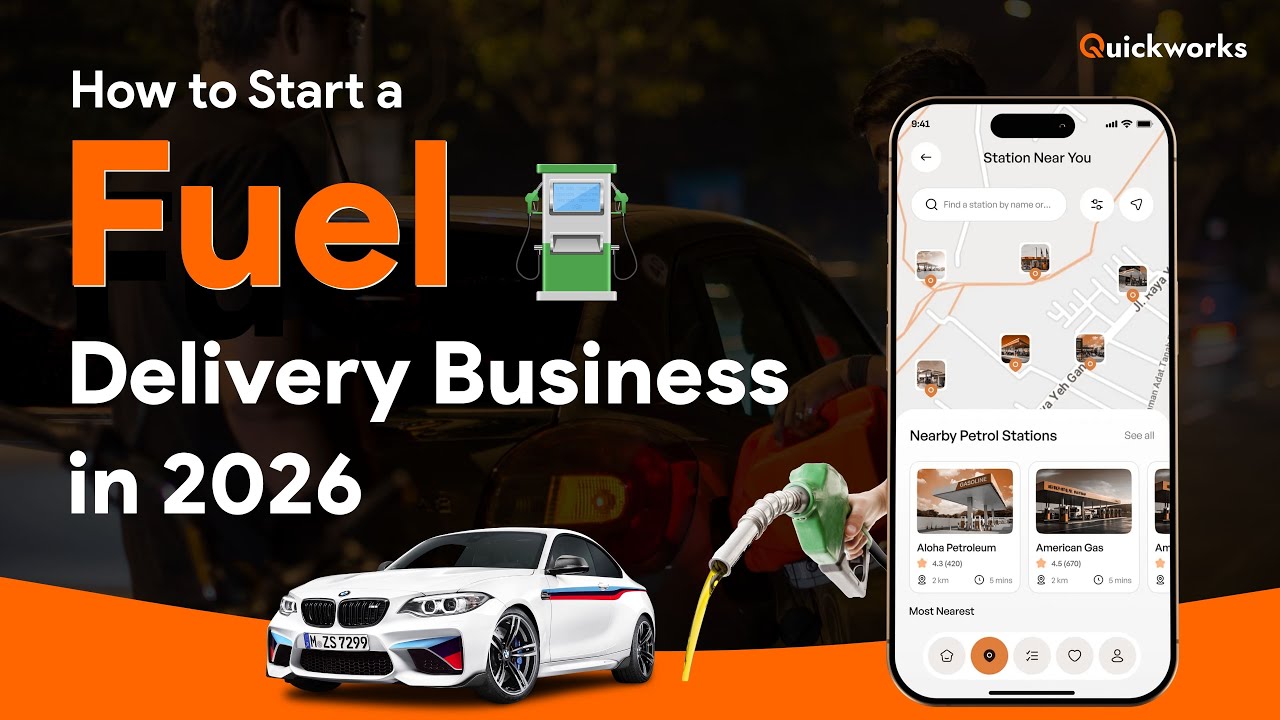 How to Start a Fuel Delivery Business in 2026 | Fuel Delivery App ...
