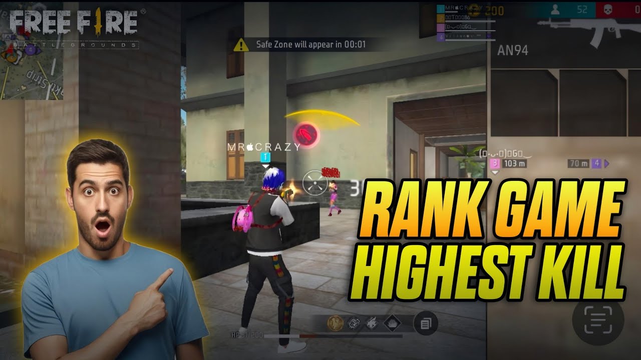 Rank Game Highest kill 🤤@TotalGaming093 @TondeGamer - YouTube