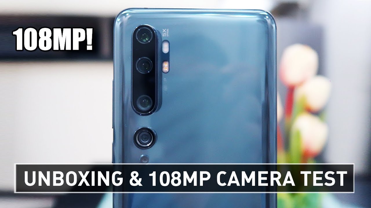 Xiaomi Mi Note 10 Unboxing | 108MP Camera Test | Zeibiz - YouTube