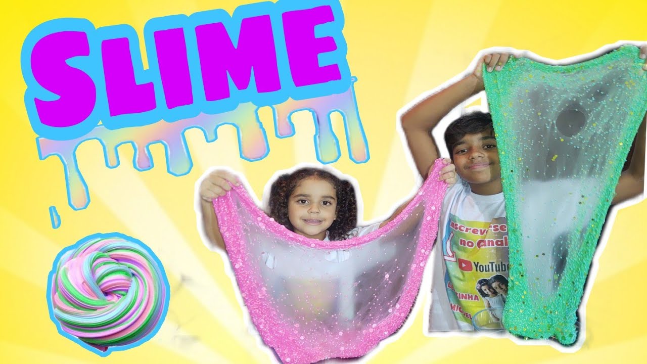 BRINCANDO DE SLIME - YouTube