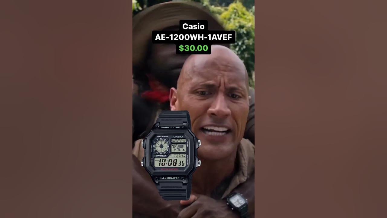 Casio Watch Worn By Kevin Hart In Jumanji Welcome To The Jungle casio-watch-worn-by-kevin-hart-in-jumanji-welcome-to-the-jungle