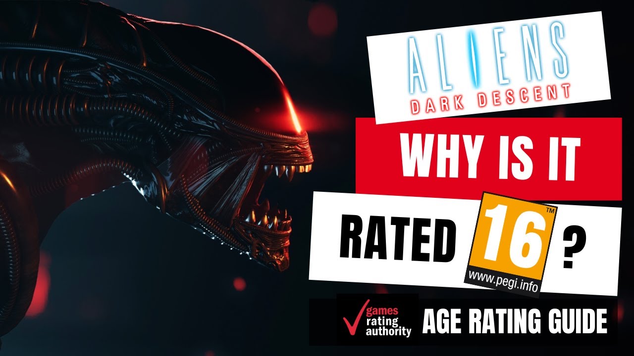 Aliens: Dark Descent | PEGI Age Rating Guide (By The Games Rating ...