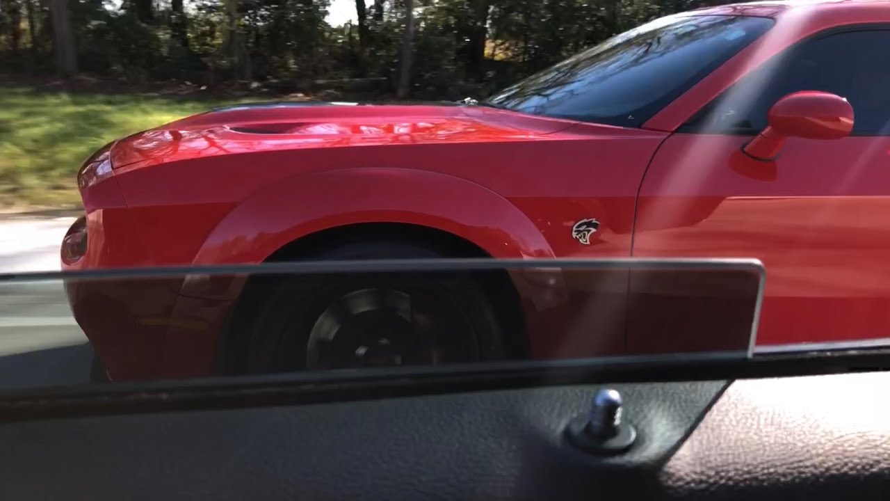 2020 Wide Body Dodge Challenger Hellcat Straight Pipe *Extremely Fast ...