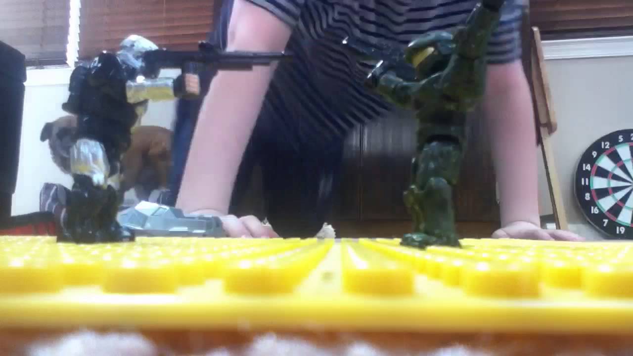 Odst vs master chief - YouTube