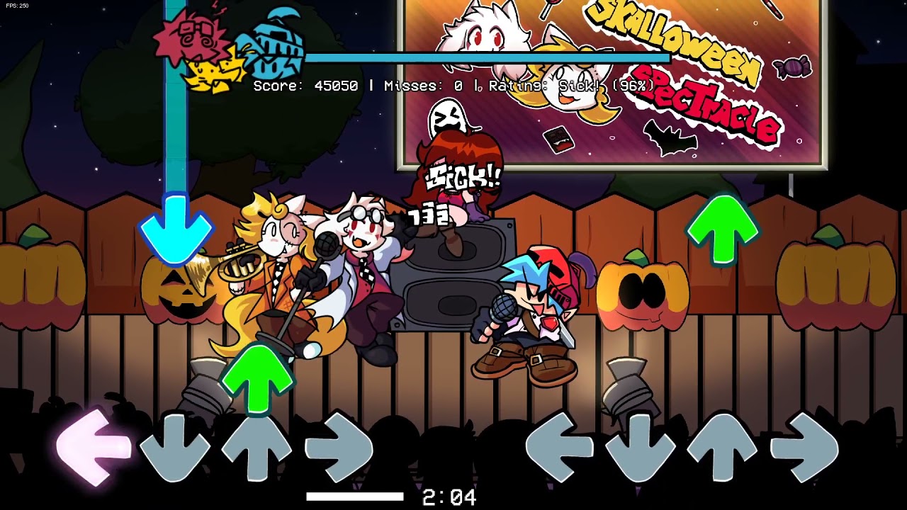 All Saints Scramble - FC [96%] || Skalloween Spectracle || FNF - YouTube