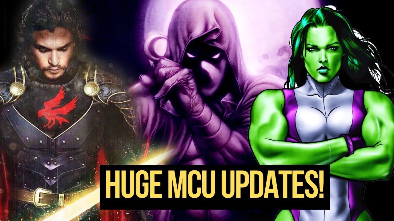 She-Hulk & Moon Knight MCU Updates AND Leaked Eternals Set Photos - YouTube