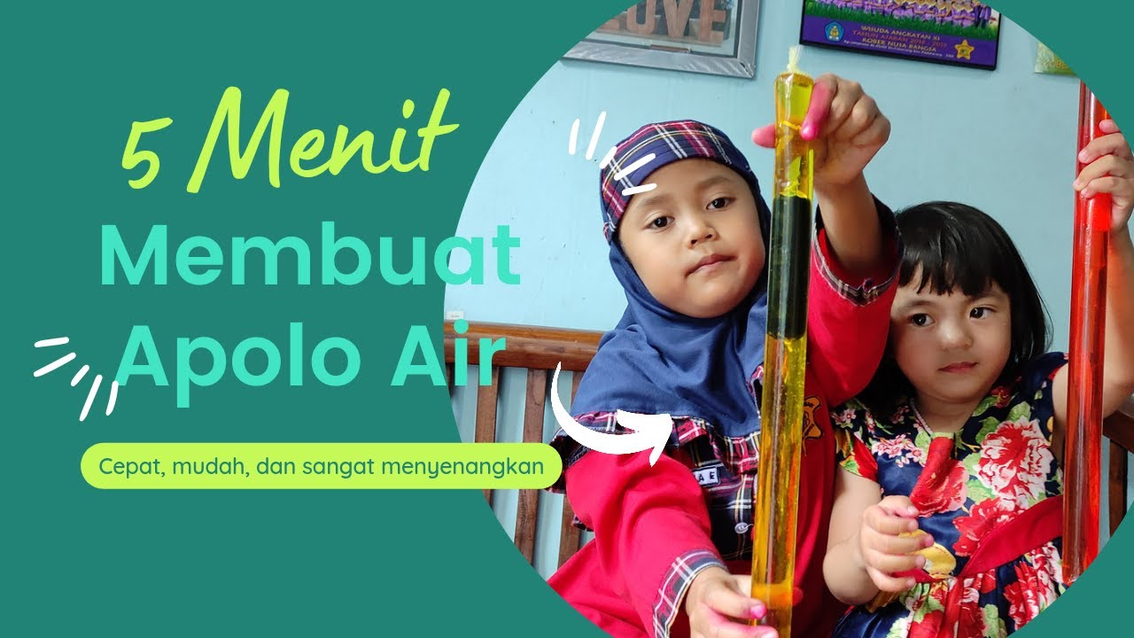 Apolo Air "Mainan yang mudah dibuat" ditema Air - YouTube