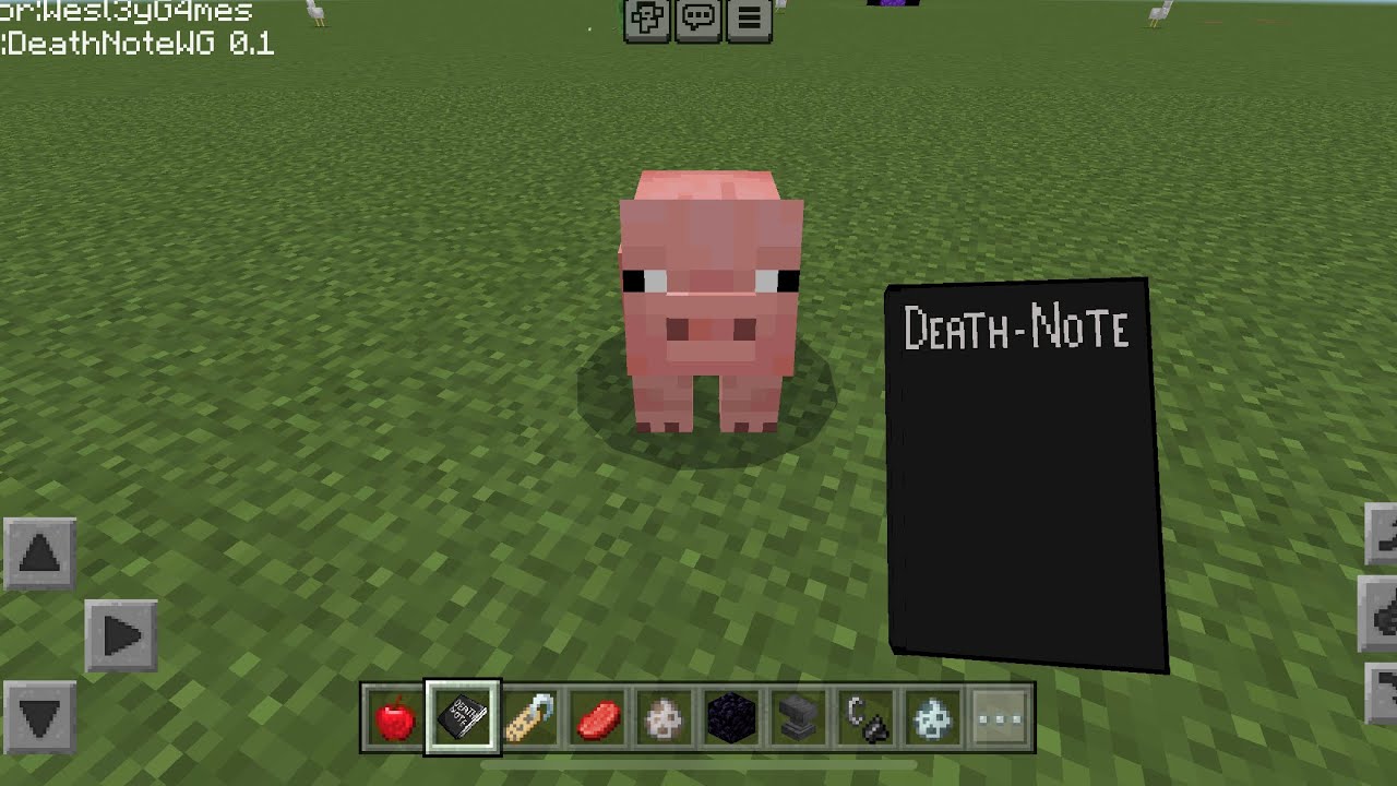 Death Note ADDON in Minecarft PE - YouTube