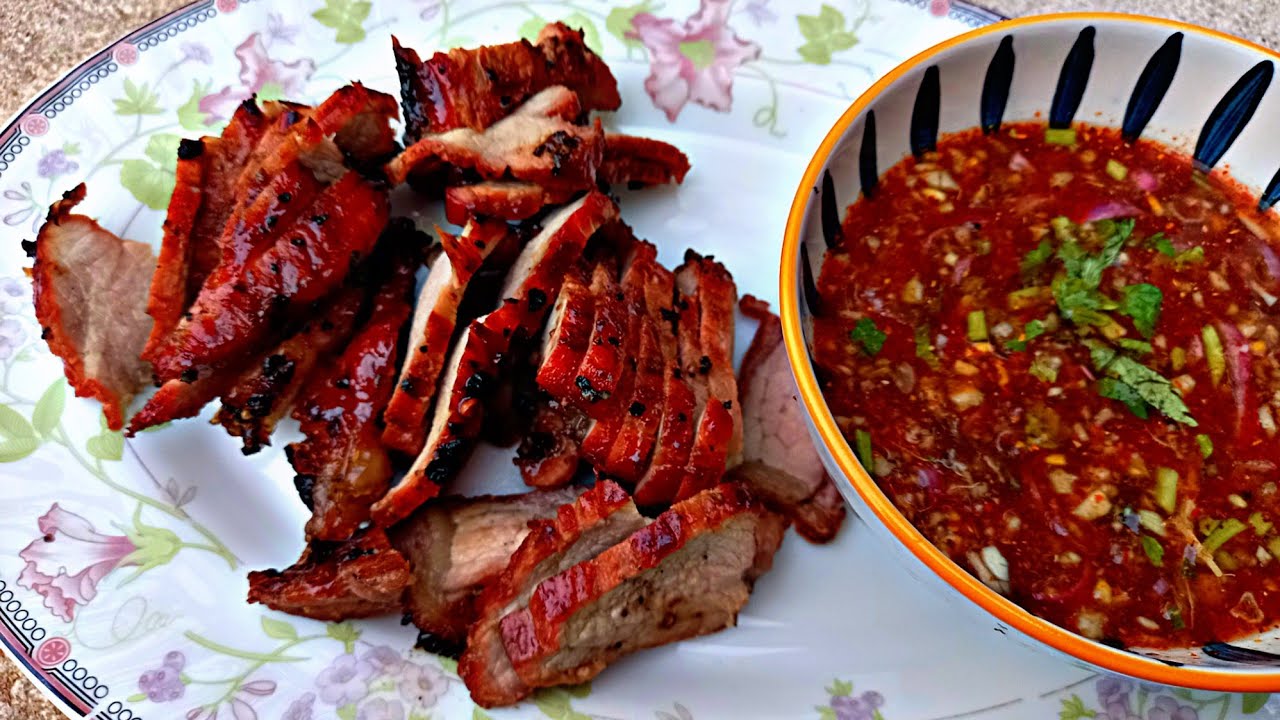 resepi PALING SIMPLE | DAGING BAKAR ALA THAI @ DANOK - YouTube