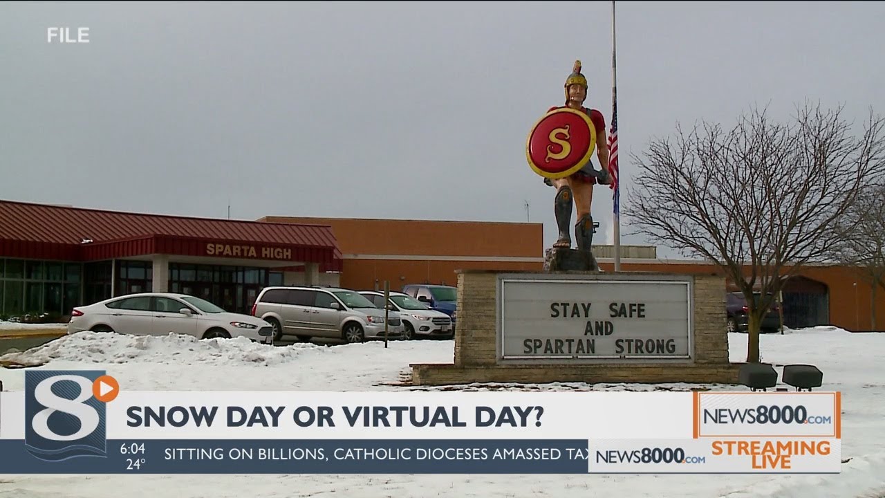 SPARTA VIRTUAL SNOW DAY - YouTube