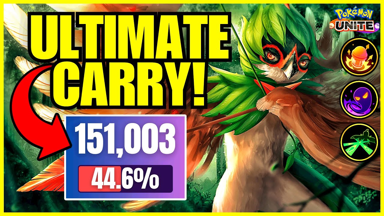 Easily Carry w/ Razor Leaf Decidueye! | Pokemon Unite - YouTube