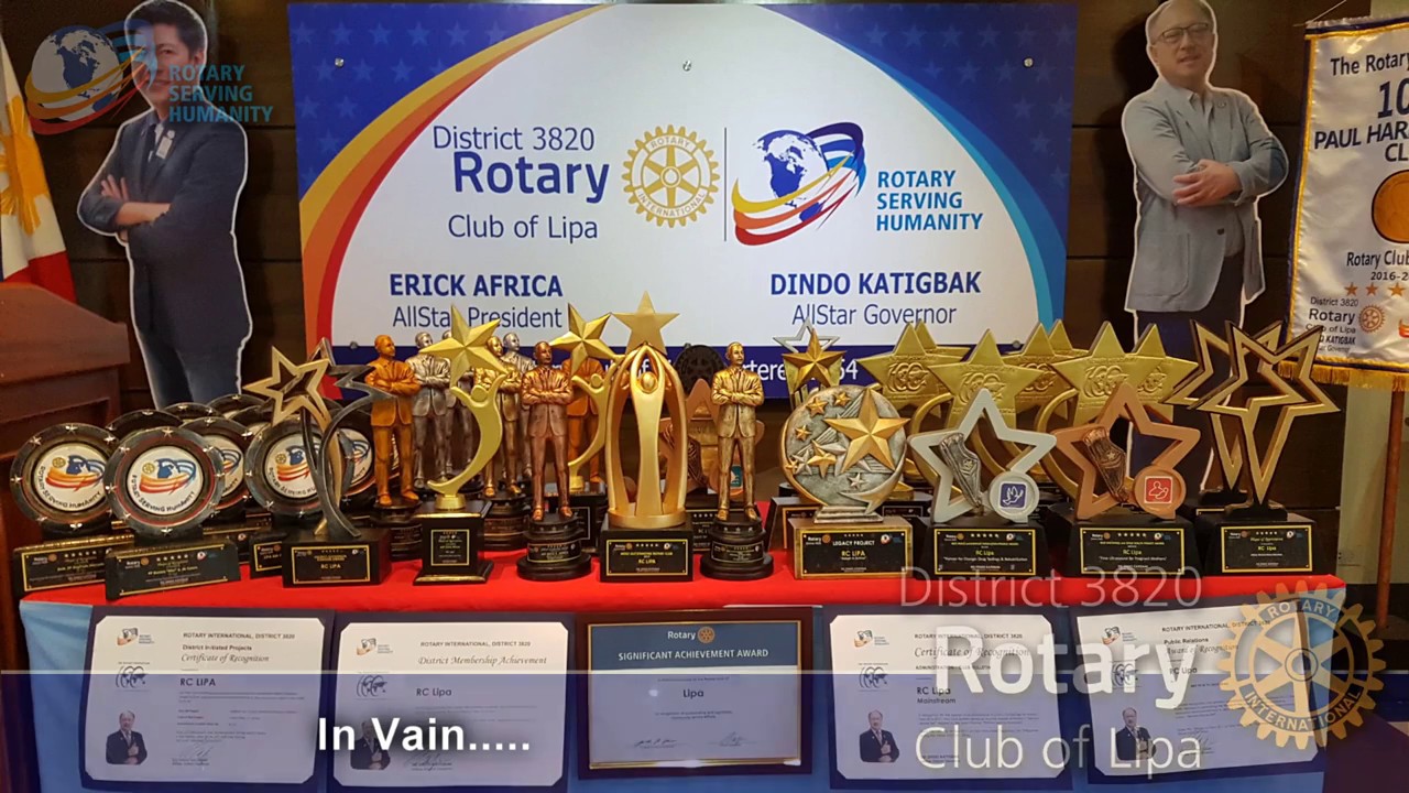 Rotary Club of Lipa - Erick Africa - YouTube