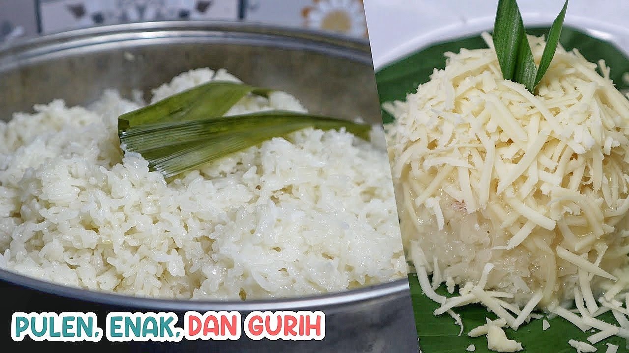CARA MEMASAK KETAN PULEN, ENAK, DAN GURIH - YouTube