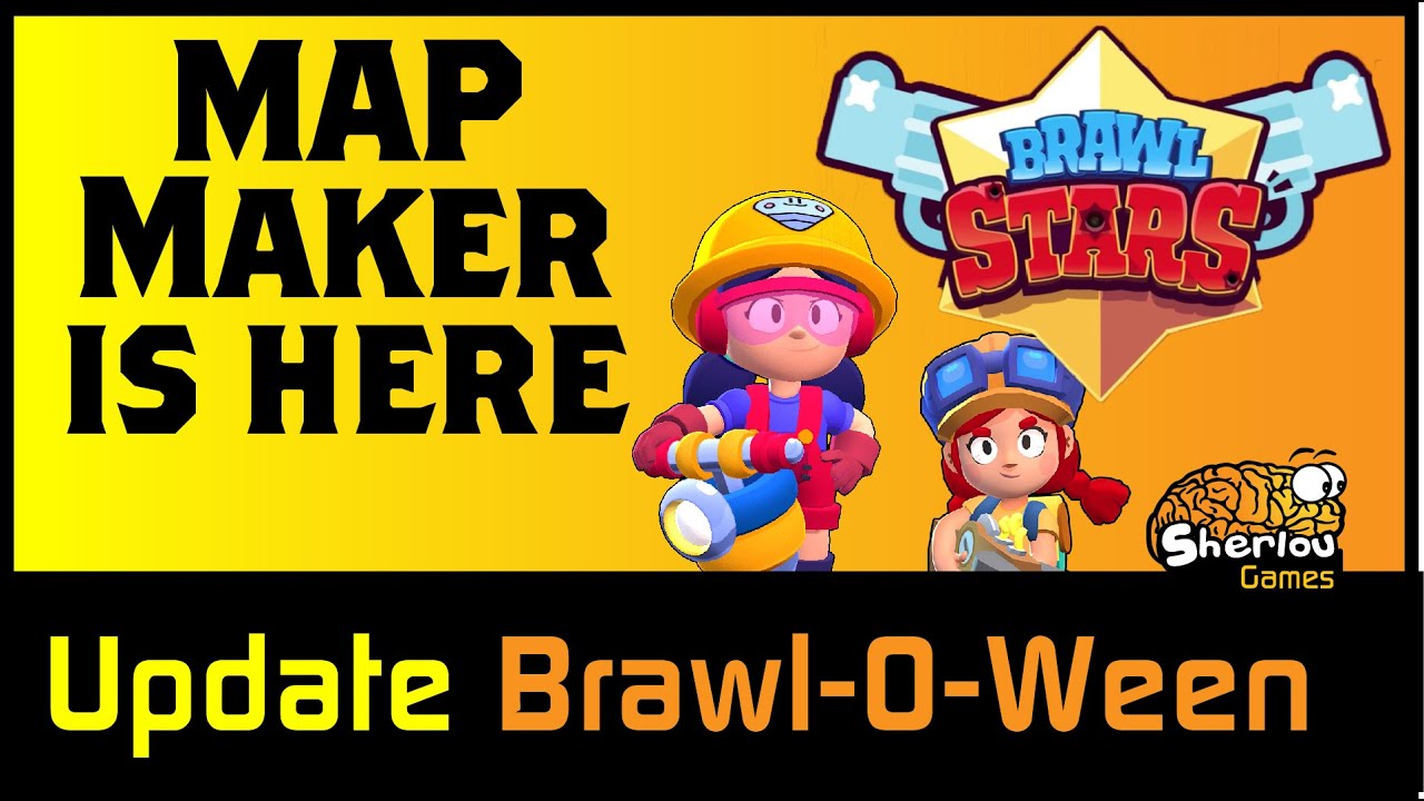 Map Maker is here!... Brawl Stars live stream Gameplay (2020) - YouTube