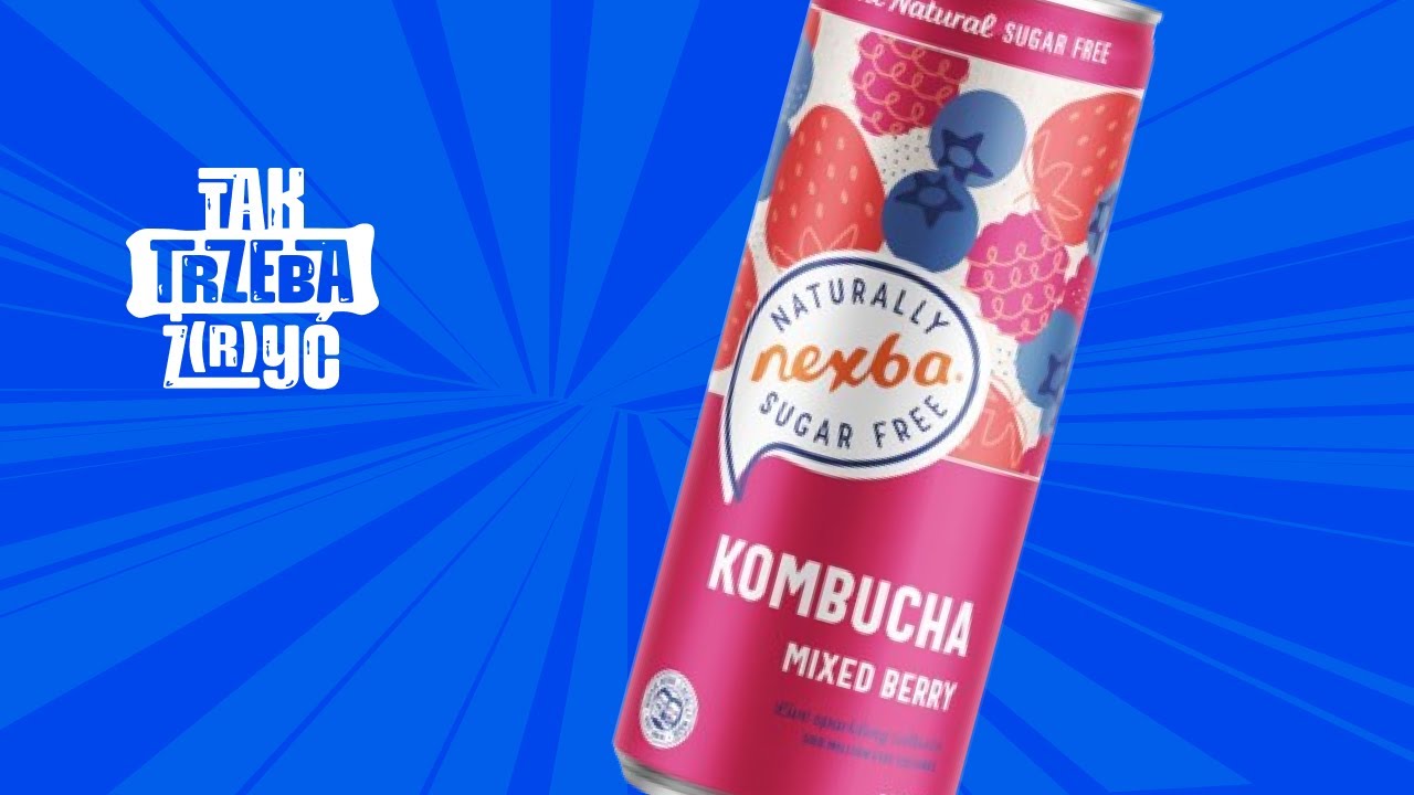 Degustacja Nexba Mixed Berry Kombucha | fermentowana herbata ...