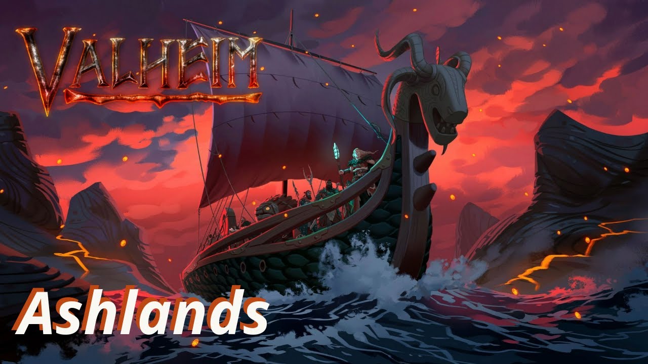 Valheim Ashlands | Taming Asksvin | Public Test Branch #7 - YouTube