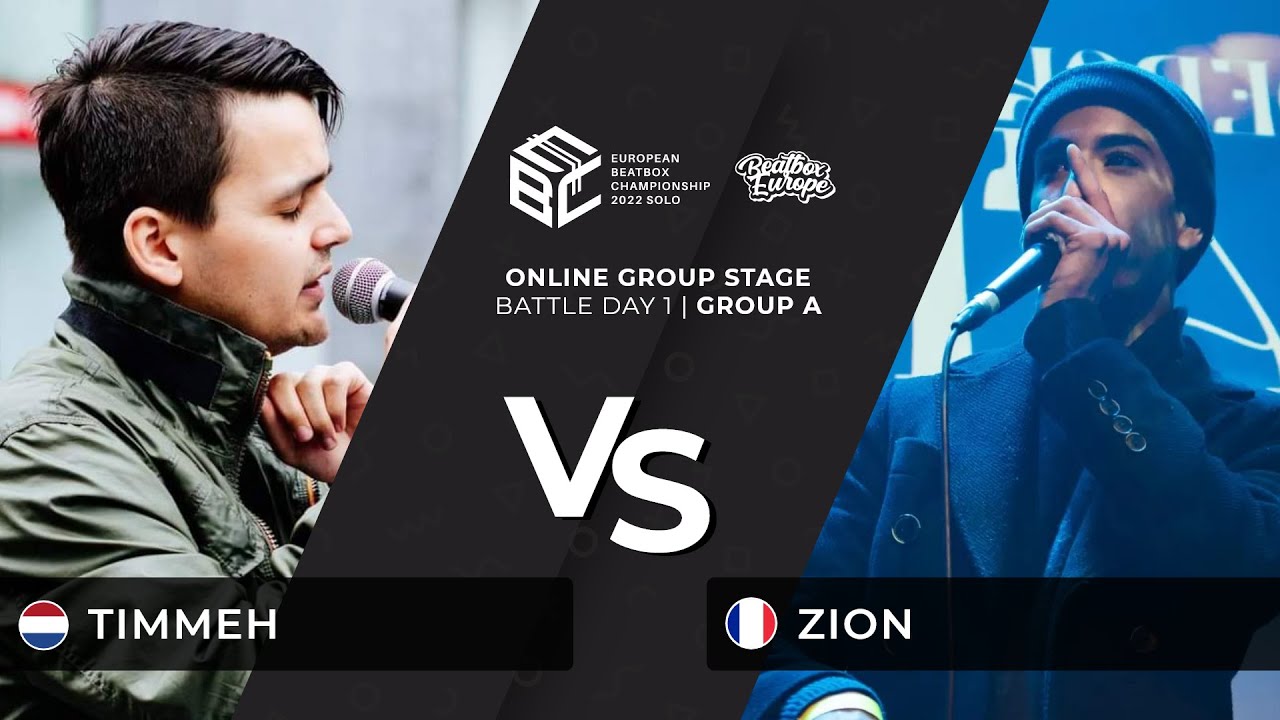 Timmeh 🇳🇱 vs. Zion 🇫🇷 // European Beatbox Championship 2022 - YouTube