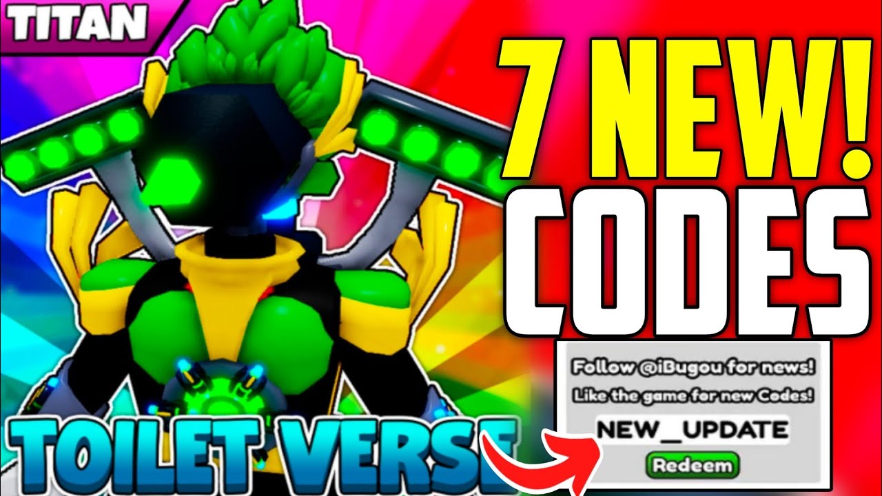 ⚠️UPDATE!!⚠️TOILET VERSE TOWER DEFENSE CODES 2024 - TOILET VERSE TOWER ...