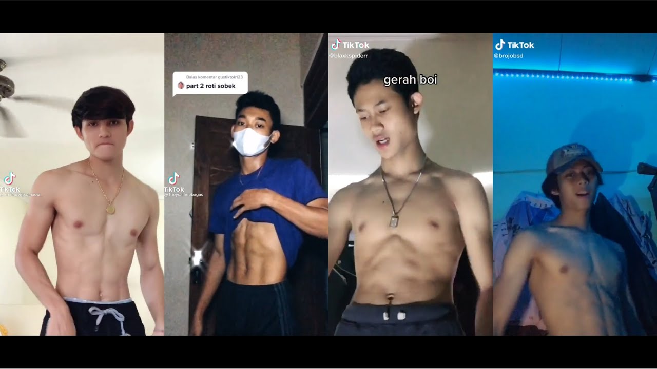 Tiktok Boys Showing Abs Part 4 - YouTube