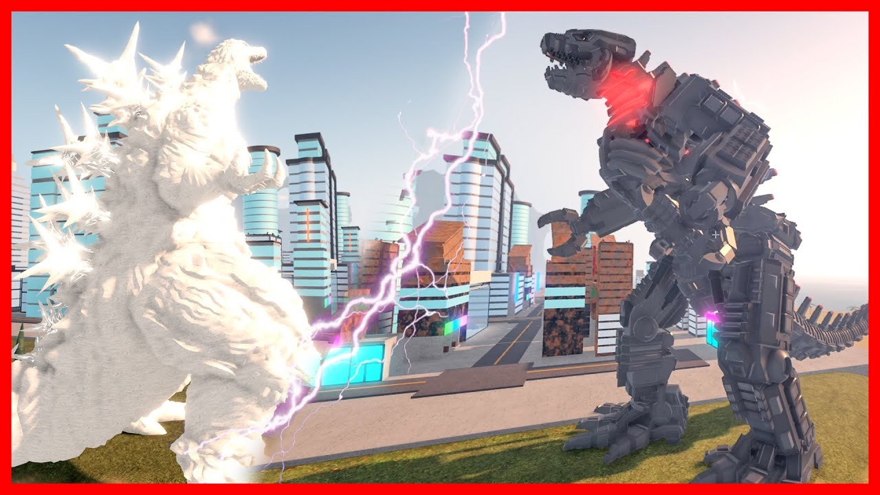 Angry Godzilla Minus One vs Mechagodzilla - Roblox Kaiju Universe - YouTube