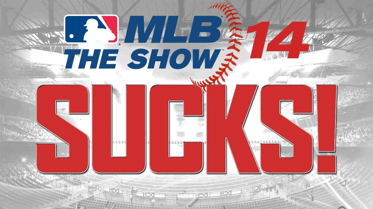 MLB 14 The Show Sucks! | Base Running Glitch? - YouTube