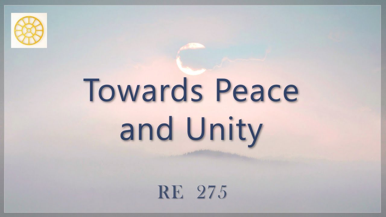 Towards Peace and Unity || RE 275 || Dr. Alok Pandey - YouTube