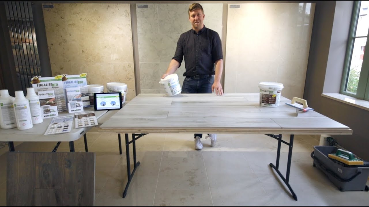 Quorn Stone | Kerakoll Fugalite Bio Grout Demonstration Video - YouTube