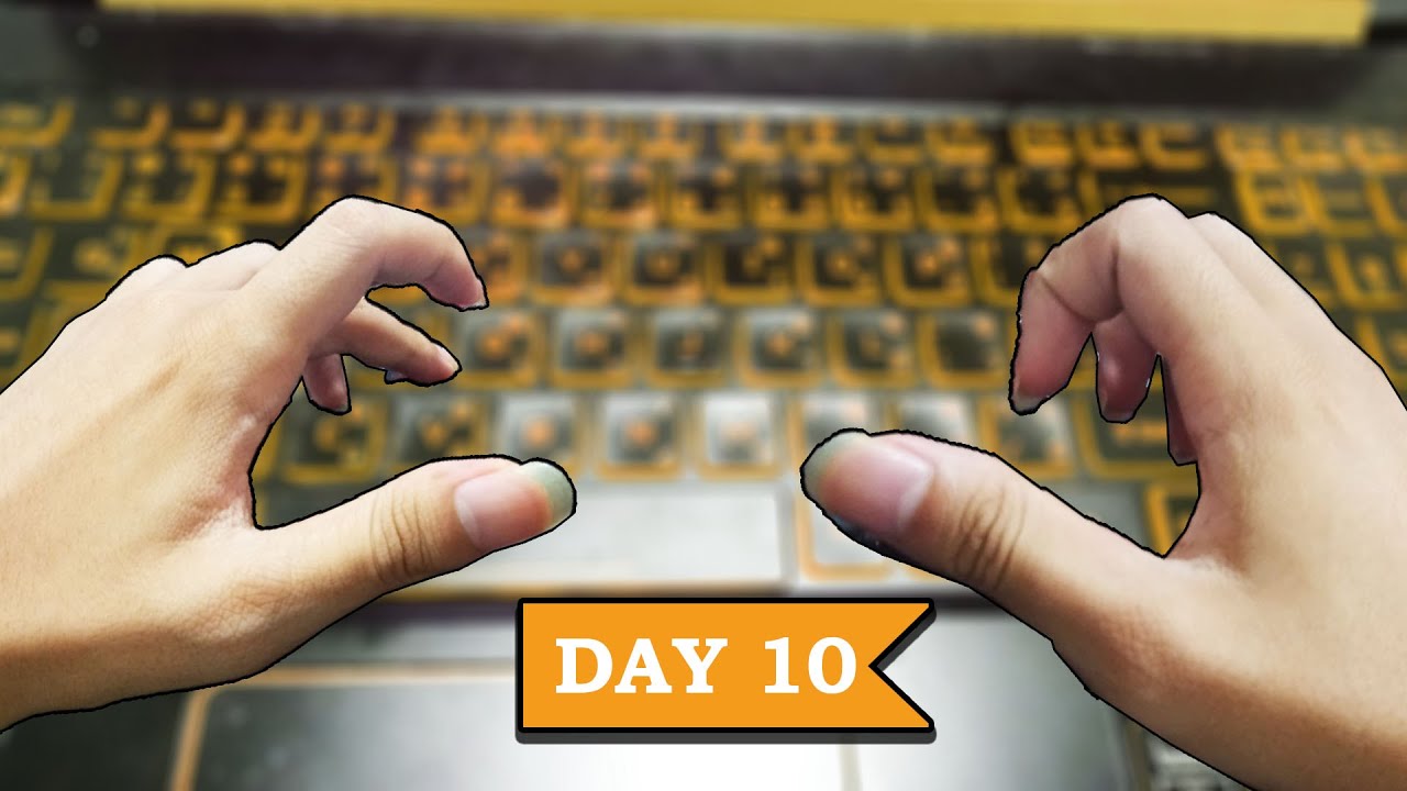 ฝึกพิมเร็ว วันละ 10 นาที [Day 10] - YouTube