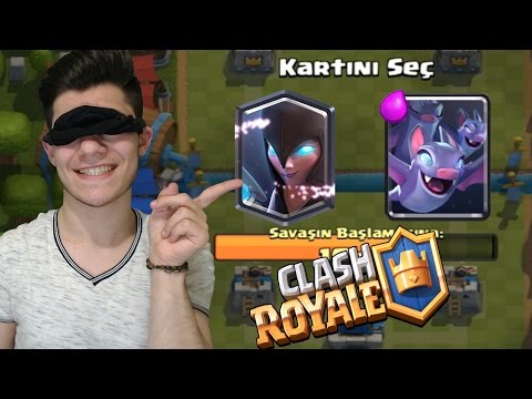 GÖZÜ KAPALI İKİ KAT İKSİR MÜCADELESİ CHALLENGE - CLASH ROYALE