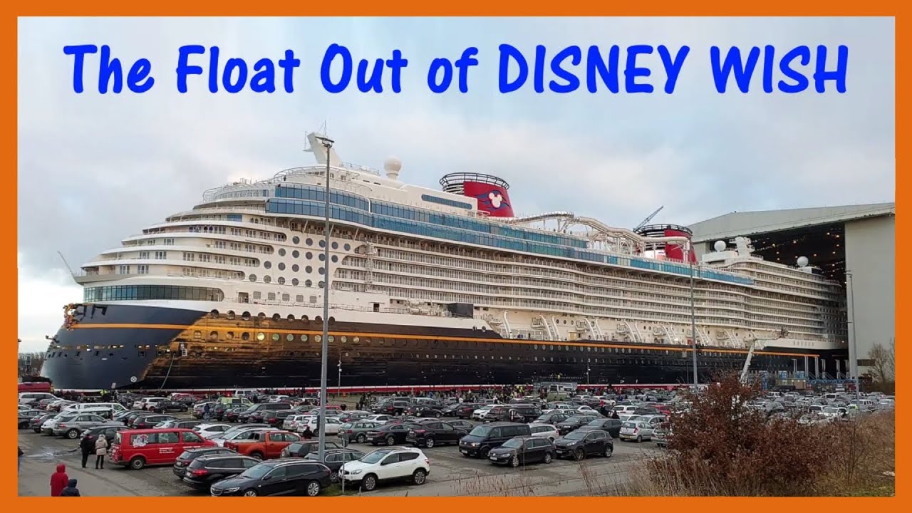 The Float Out of DISNEY WISH - YouTube