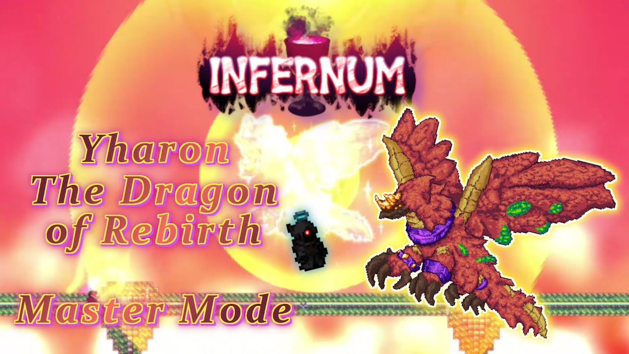 THE AURIC DRAGON | Yharon, The Dragon of Rebirth - [Master] | Terraria ...