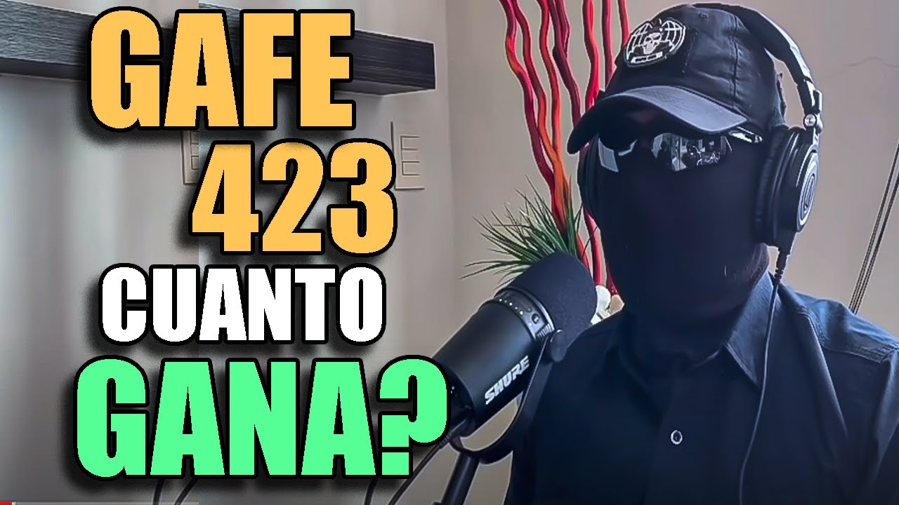 🤑🟥 GAFE423 cuanto GANA en YOUTUBE | cuanto GANAN los YOUTUBERS ...
