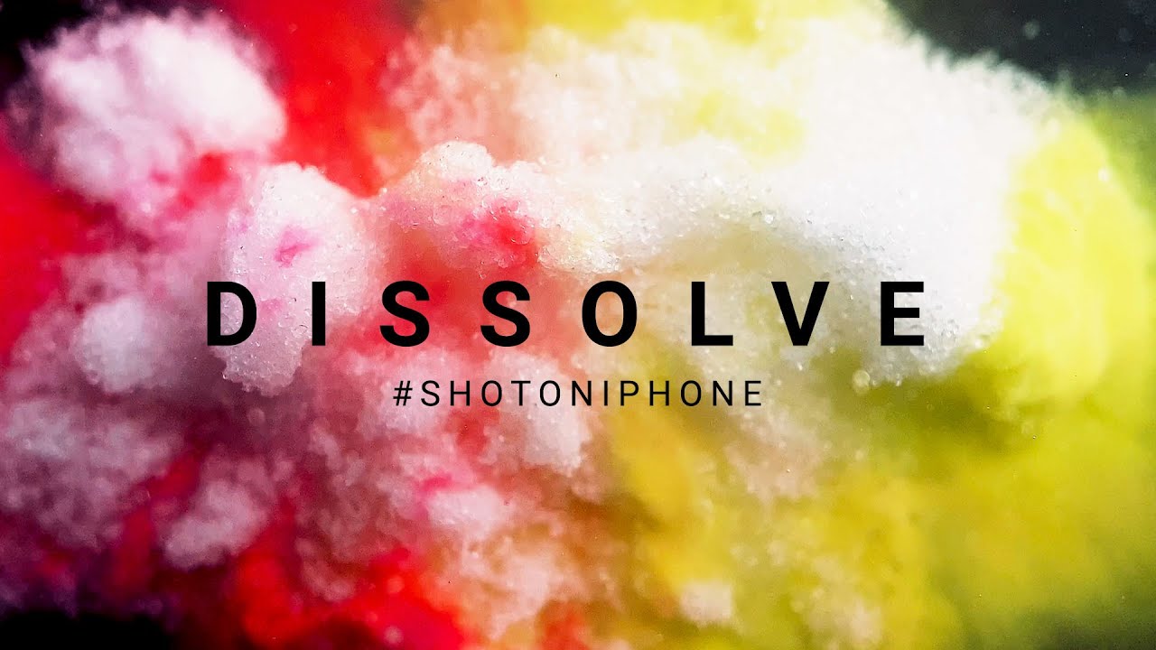 Dissolve - Shot on iPhone | SANDMARC Macro Lens - Short Film - YouTube