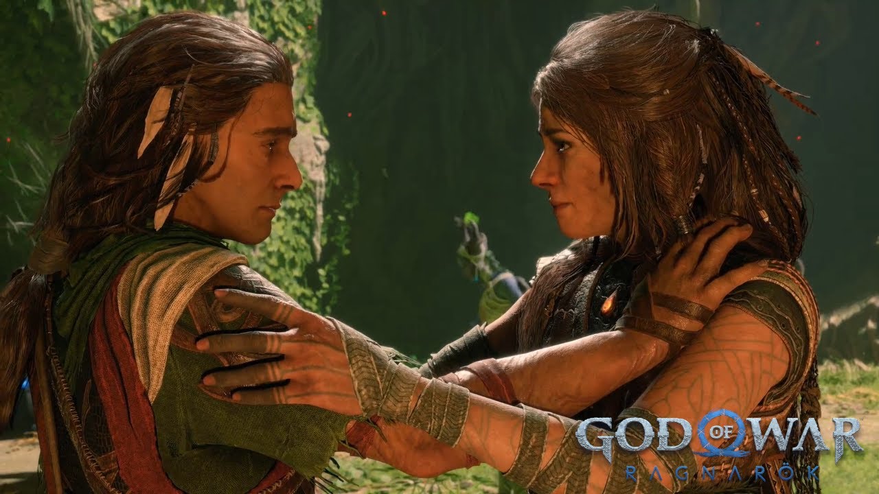 God of War Ragnarök - Freya Reunites With Freyr, The River Delta and ...