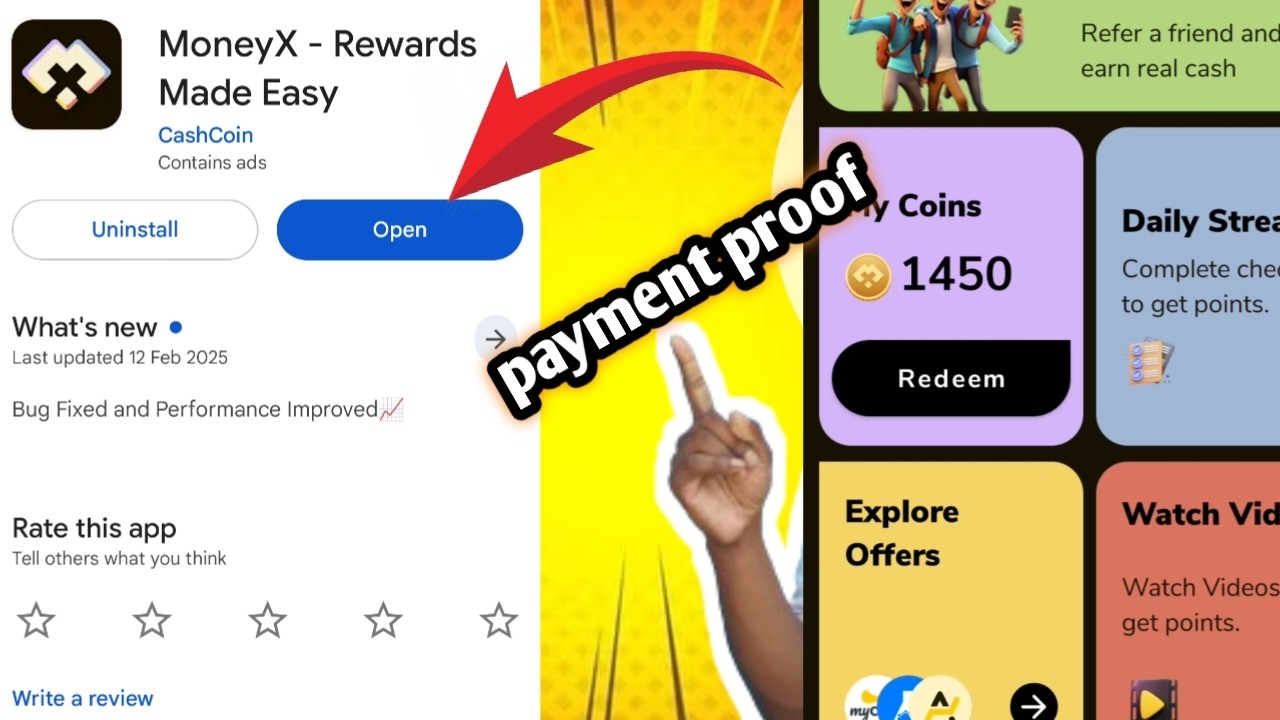 MoneyX App Payment Proof | MoneyX New Earning App 2025 | MoneyX App ...