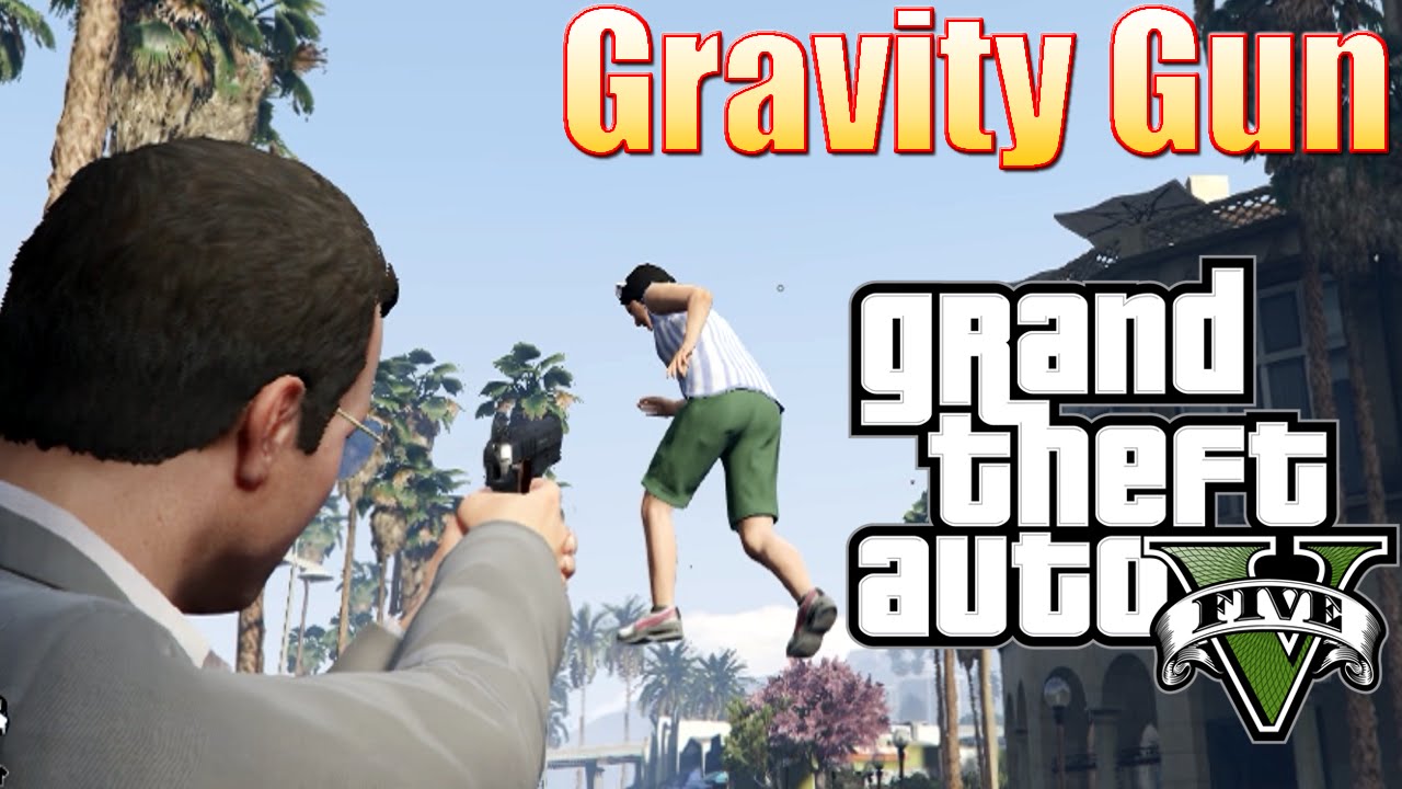 GTA V PC MOD: GRAVITY GUN (Última Versão) - YouTube