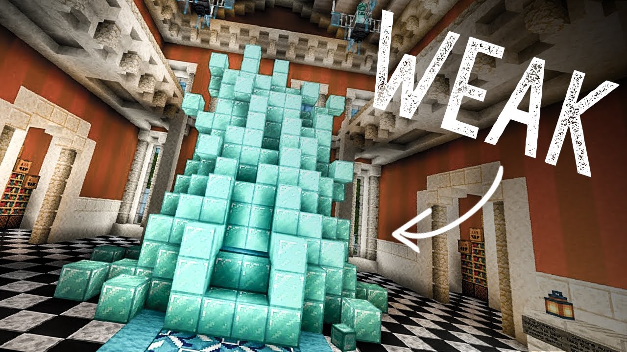 3 Throne Designs In Minecraft - YouTube