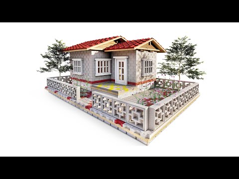 Minyatür Sahil Villa - Gri Cephe